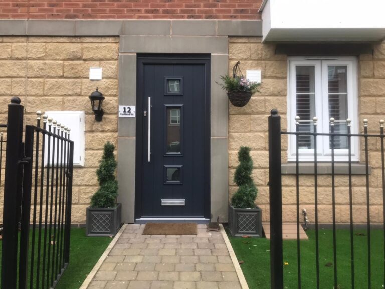 Solidor Door - Genoa Installation - The Black and White Window Co.
